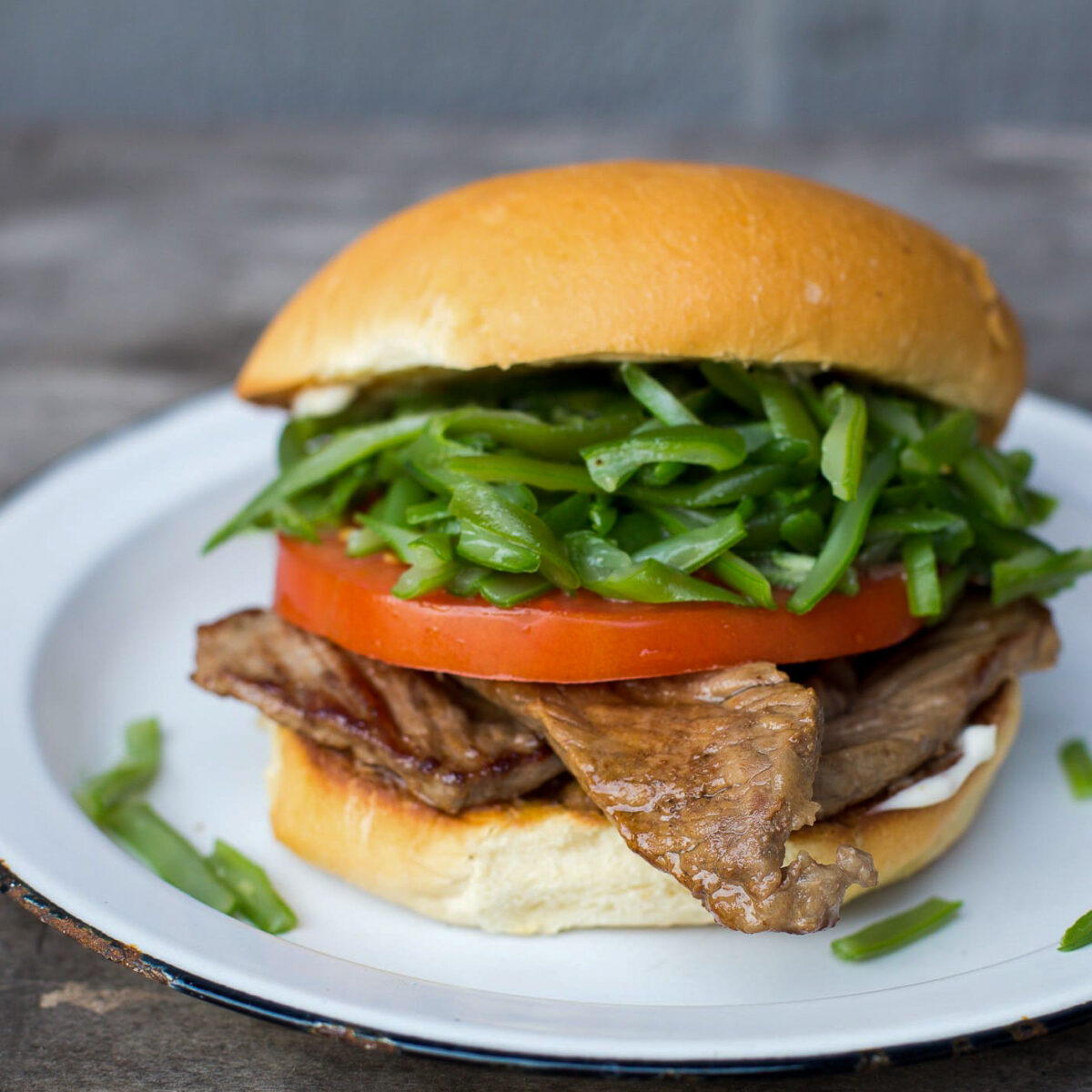 Sandwich Chacarero - La Cocina Chilena de Pilar Hernández