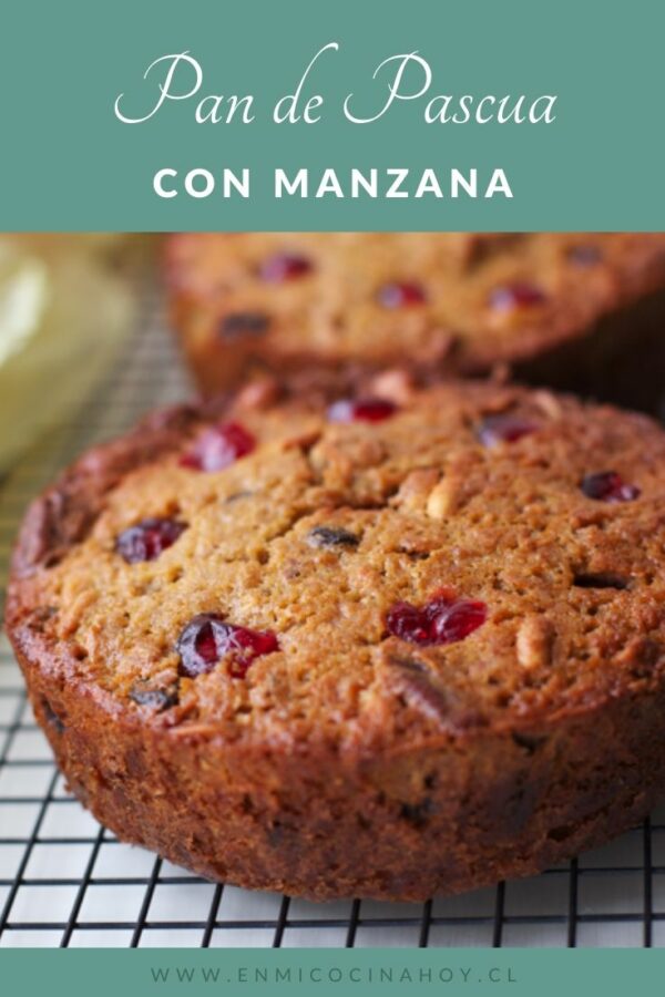 Pan de pascua con manzana rápido y fácil - La Cocina Chilena de Pilar ...