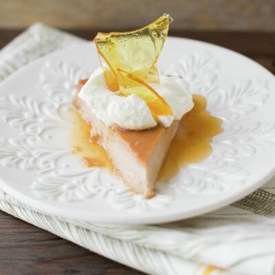 Flan de lúcuma - La Cocina Chilena de Pilar Hernández