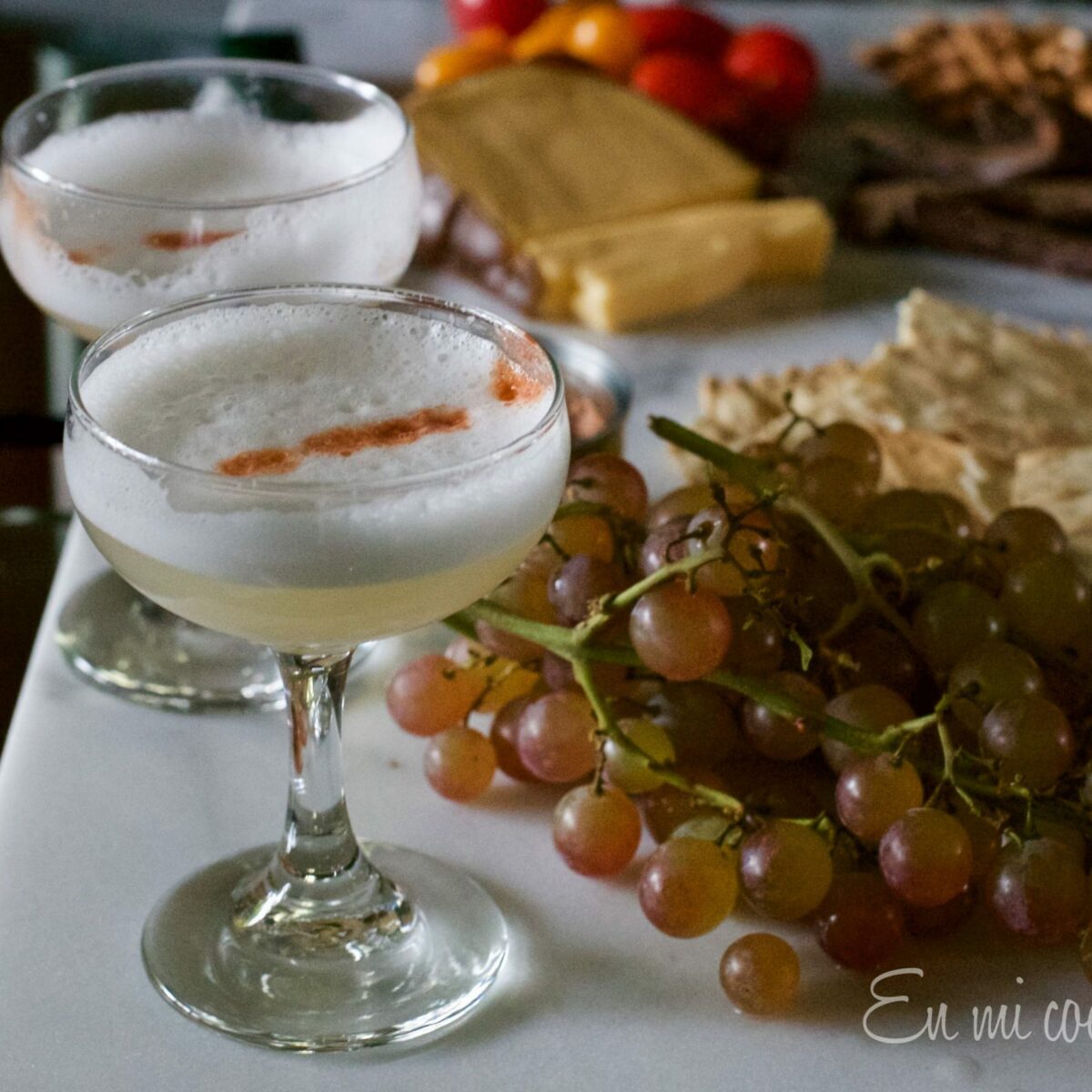 Pisco Sour fácil - La Cocina Chilena de Pilar Hernández