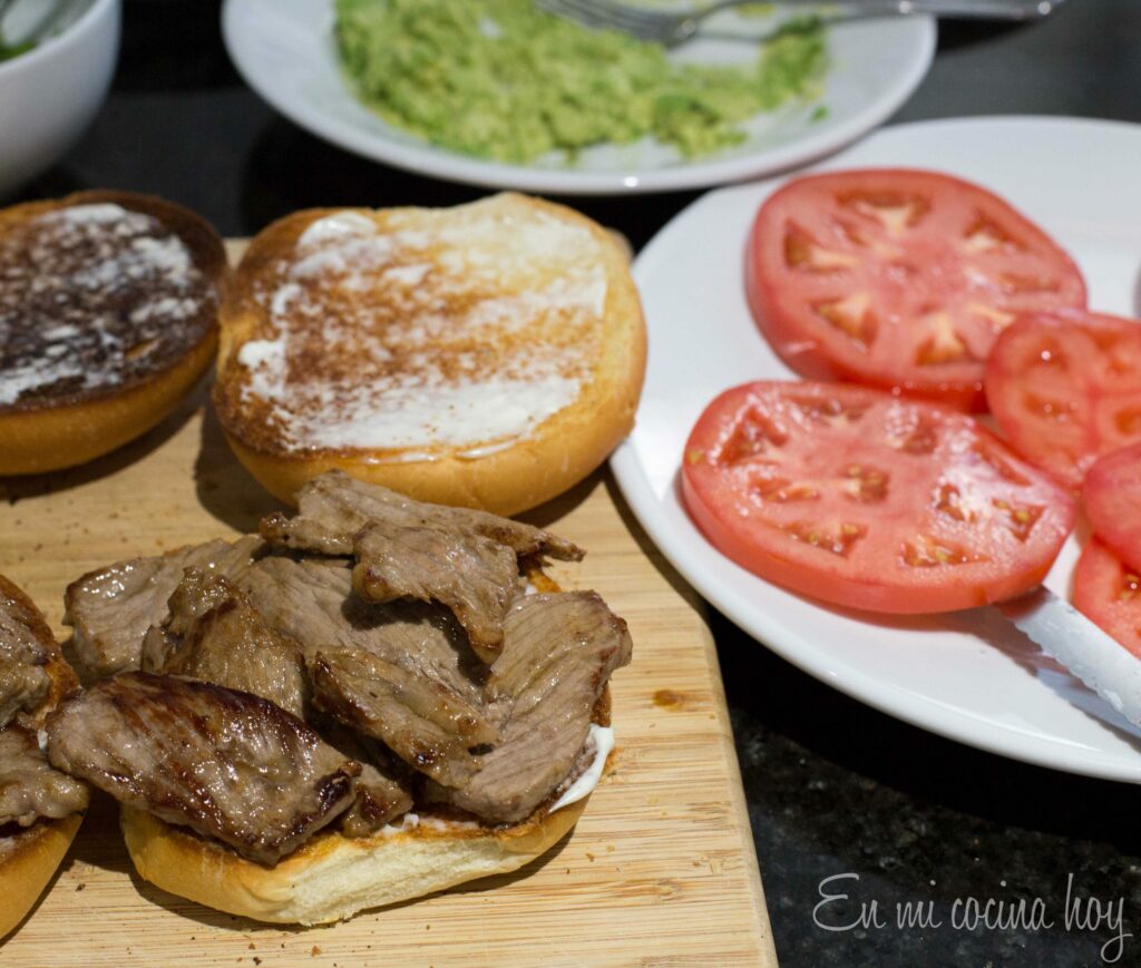 Churrasco Italiano - La Cocina Chilena de Pilar Hernández