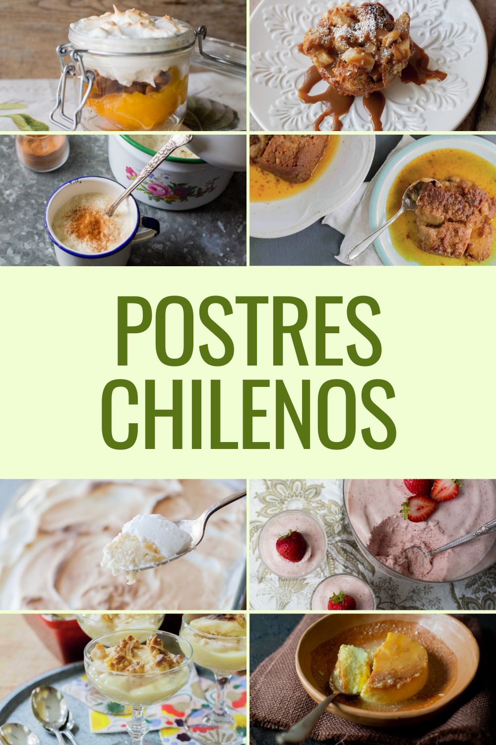 Postres chilenos - La Cocina Chilena de Pilar Hernández