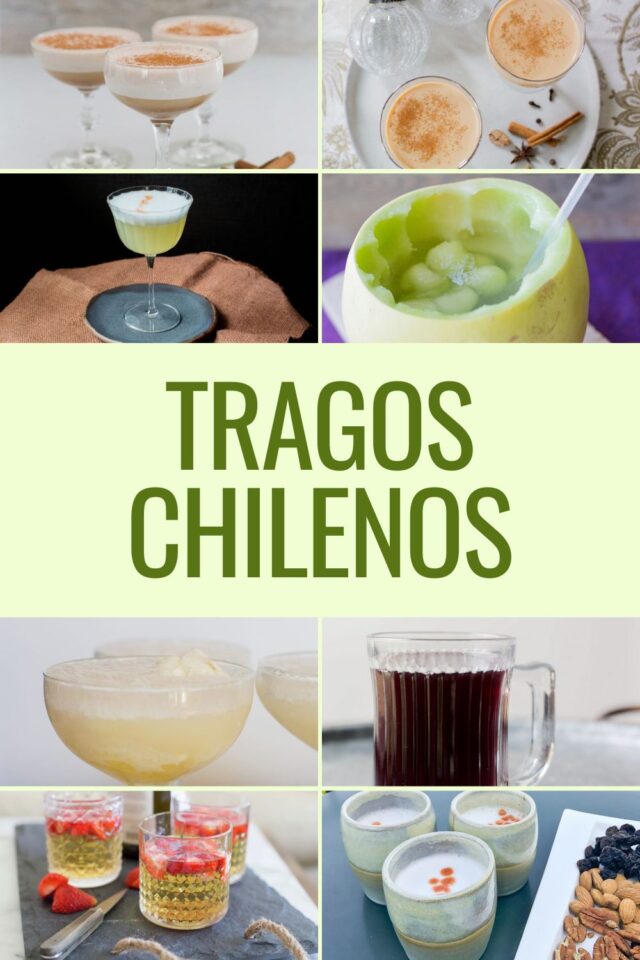 Tragos y bebidas chilenas - La Cocina Chilena de Pilar Hernández